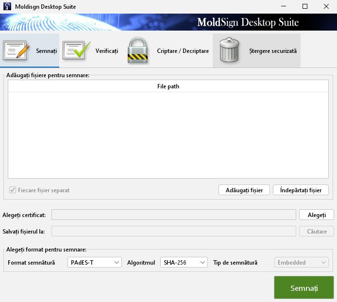 Ghid video de actualizare a produsului MoldSign Desktop Suite ...